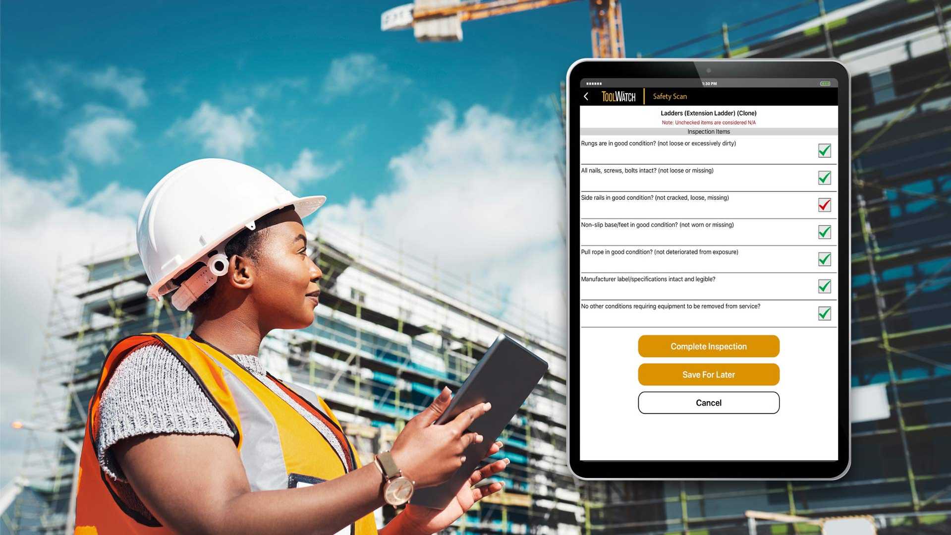 Safety Scans | Mobile Equipment Tracking App